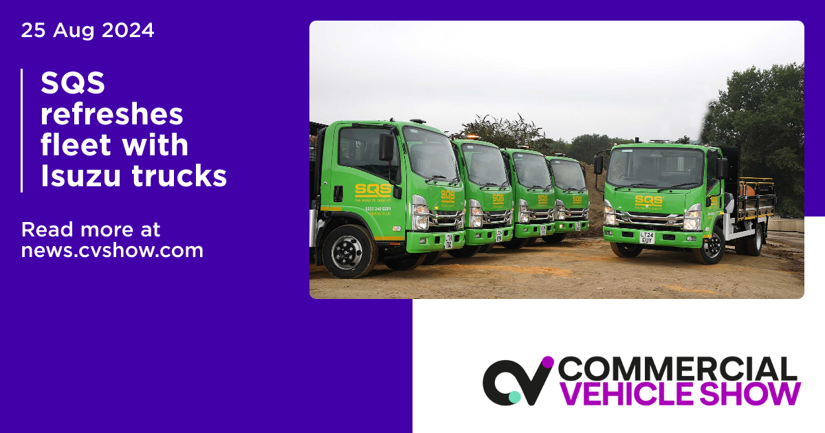SQS refreshes fleet with Isuzu trucks | Commercial Vehicle Show News SQS refreshes fleet with Isuzu trucks | Commercial Vehicle Show News